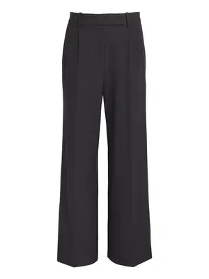 Maje Tailored High-rise Trousers - Black
