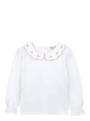 Trotters Ava Blouse - White