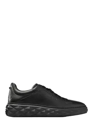 JIMMY CHOO Diamond Maxi Low-top Sneakers - Black