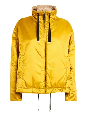 Max Mara Water-Repellent Jacket Yellow