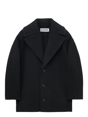 LOEWE Wool Single-Breasted Coat