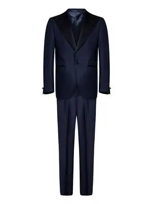 FRANZESE COLLECTION Virgin Wool Suit - Blue
