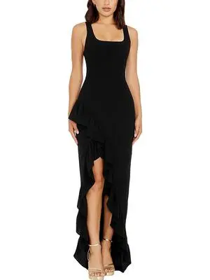Dress The Population Charlene Gown - Black