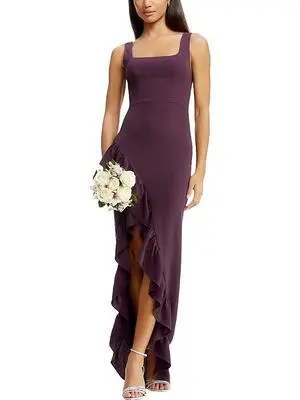 Dress The Population Charlene Gown - Midnight Plum