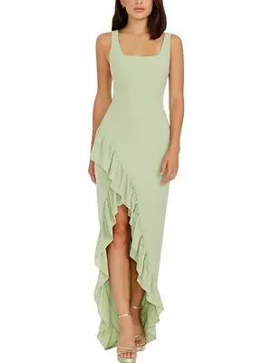 Dress The Population Charlene Gown - Sage