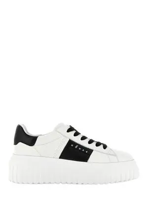 Hogan H-stripe Sneakers - White
