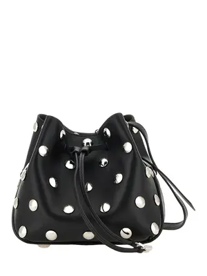 HOGAN Hogan Stud-Embellished Bucket Bag