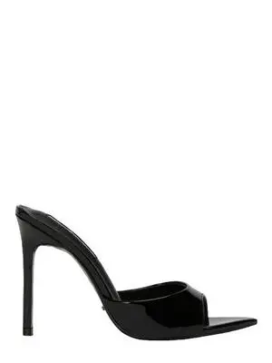 TONY BIANCO Malibu Slide Sandal - Black Patent