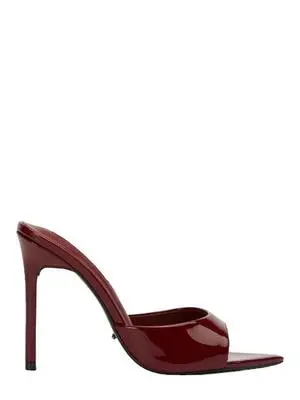 TONY BIANCO Malibu Slide Sandal - Bordeaux Patent
