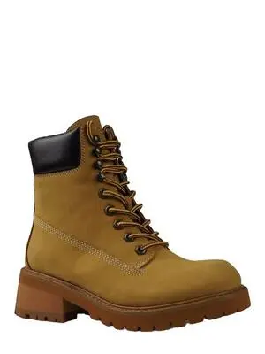 CANDIE'S Denneley Lug Sole Bootie - Wheat