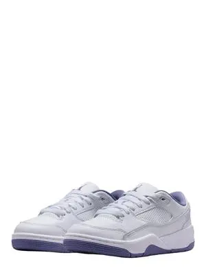 JORDAN Flight Sneaker - White/dusty Amethyst