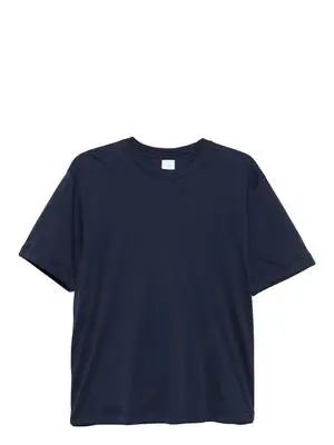 Eleventy Layer-detailed T-shirt - Blue