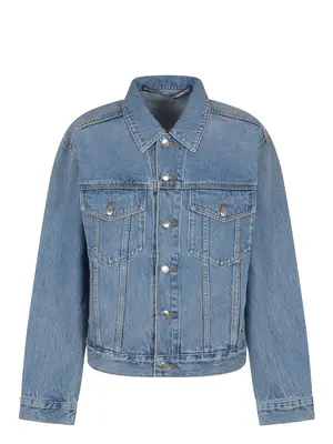 Alexander Wang Denim Trucker Jacket - Blue