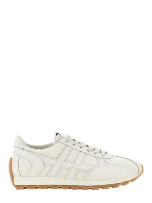 Hogan Leather Sneakers - White
