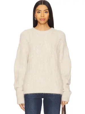 ANINE BING Marisol Pullover - Light Oat