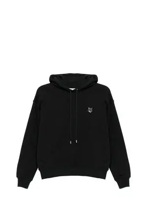 Maison Kitsuné Bold Fox Head Patch Hoodie - Black