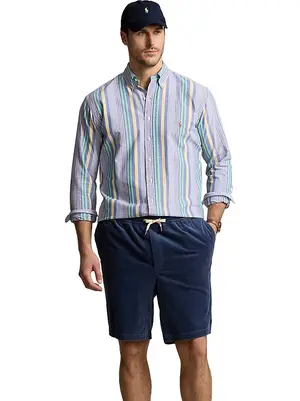 Ralph Lauren Classic Fit Polo Prepster Corduroy Short - Boston Navy
