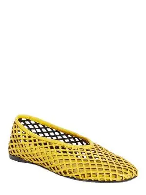 Proenza Schouler Perforated Ballet Flat - Yellow