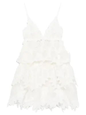 Zimmermann Crush Mini Dress - White