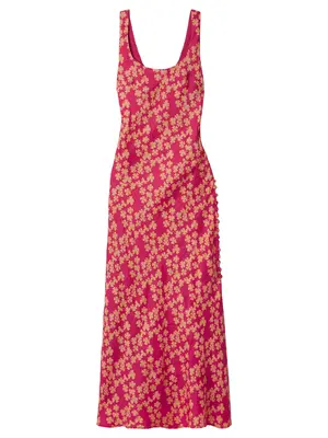 Alix Of Bohemia Adele Printed Maxi Dress - Red