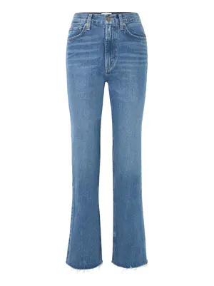 AGOLDE AGOLDE Leena High-Rise Bootcut Jeans