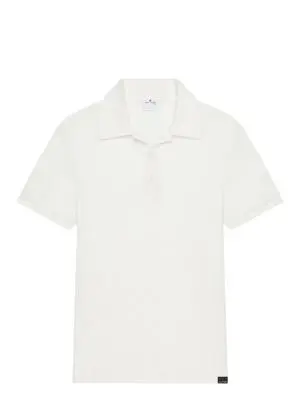 COURREGES Mesh Polo Shirt - White
