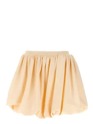 Marni Pleated Mini Skirt - White