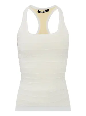 Jacquemus Scala Tank Top - White