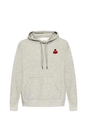 MARANT Matte Hoodie - Grey