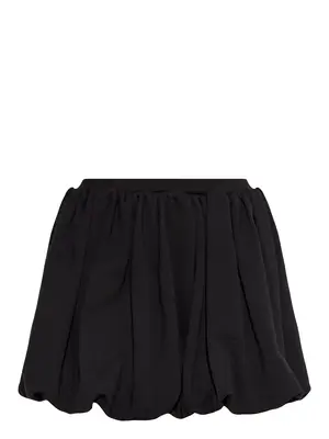 Marni Cotton Pleated Skirt - Black