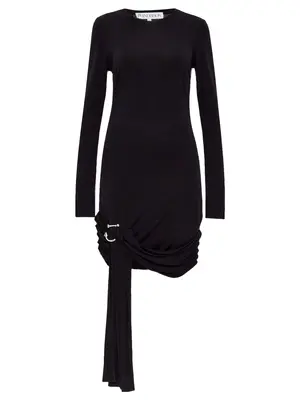 JW ANDERSON JW Anderson Long Sleeve Draped Dress