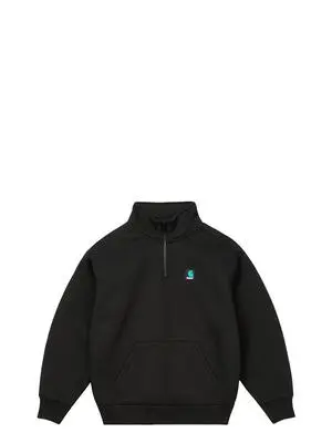 PALACE Carhartt Wip Carlux 1/2 Zip Sweatshirt - Black
