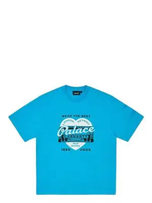 PALACE Carhartt Wip Heart T-shirt - Safety Blue