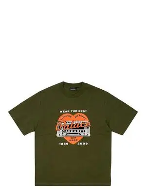 PALACE Carhartt Wip Heart T-shirt - Plant