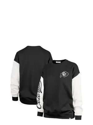 '47 Colorado Buffaloes Double Header Rise Andie Pullover Sweatshirt - Black