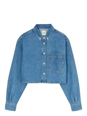 SANDRO Sandro Hiro Denim Shirt