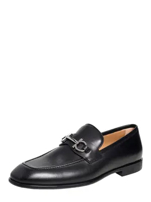 FERRAGAMO Foster Loafers - Nero Calf