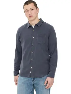 Marine Layer Classic Stretch Selvage Shirt - India Ink