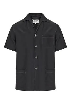 MAISON MARGIELA Short-sleeve Shirt - Black