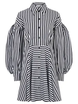 NINA RICCI Nina Ricci Stripe-Pattern Mini Dress