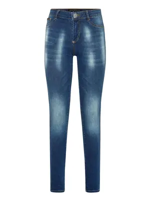 Philipp Plein Skinny Jeans - Blue