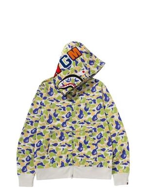 A BATHING APE Shark Full Zip Hoodie - Multicolor
