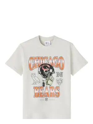 OVO X Nfl Chicago Bears Graphic Team T-shirt - Ash Heather Grey