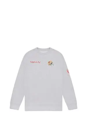 OVO X Nfl San Francisco 49ers Crewneck Sweatshirt - Heather Grey