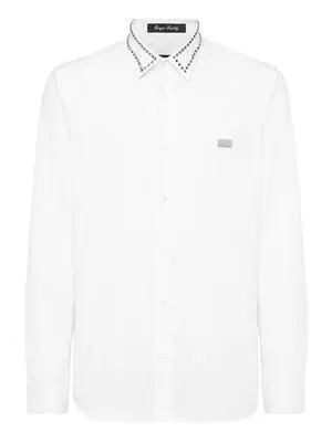 Philipp Plein Stud-embellished Shirt - White
