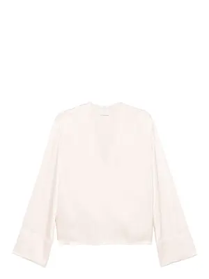 FORTE_FORTE Silk Blouse - Pink