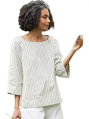 OF DRESS Terrain X Gardening Smock - Neutral Pattern