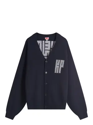 Kenzo Kamon Cardigan - Blue Black