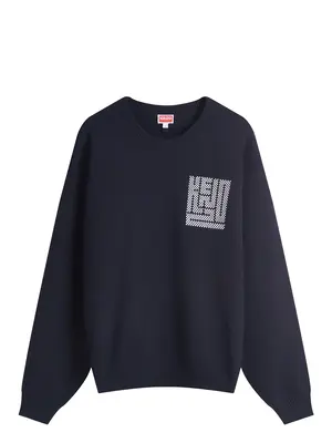 Kenzo Kamon Jumper - Blue Black