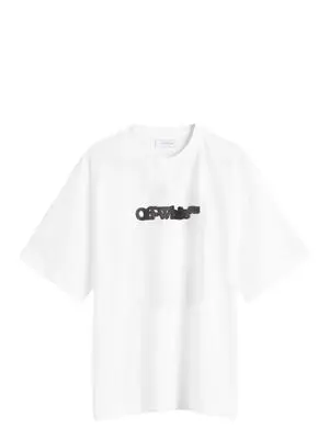 Off-White Spray Arrow Slim T-shirt - White/white